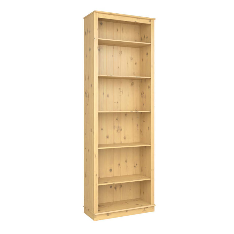 Alpen Home Diogene 219mm H x 74cm W Solid Wood Standard Bookcase | Wayfair.co.uk